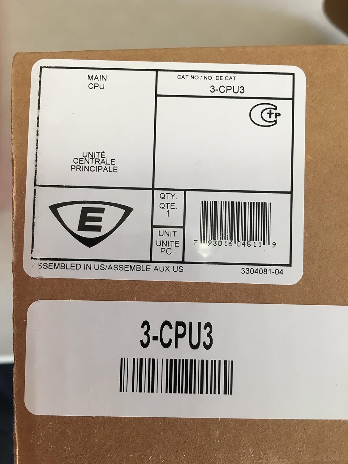 Edwards 3-CPU3 - EST3 Central Processor Unit, Fire Safety - Amazon Canada