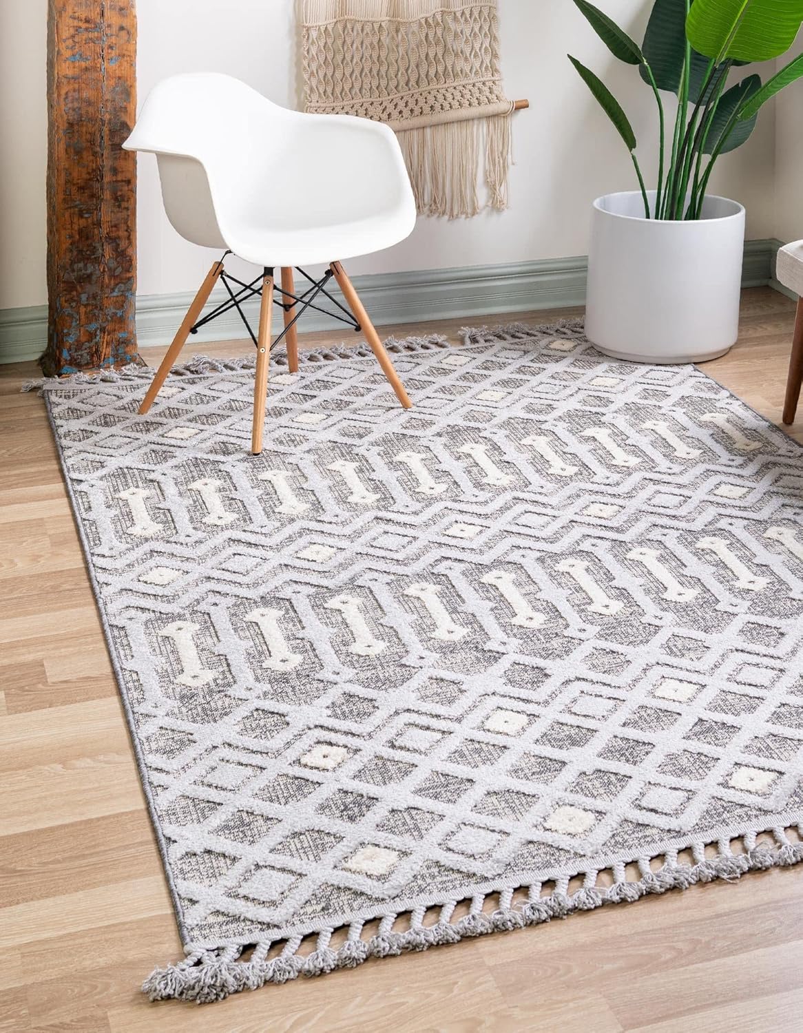 Amazon.com: Unique Loom Arlo Collection Area Rug - Lenny (Rectangular 2 ...