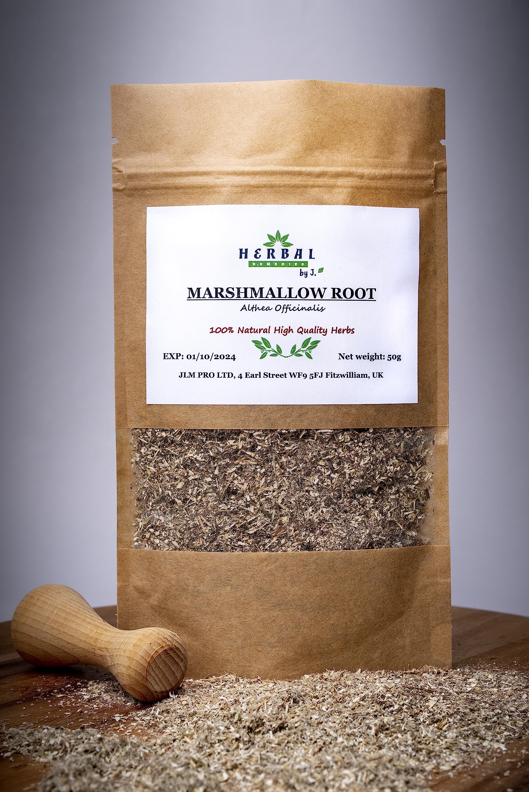 Marshmallow Root Tea Dried 50g - Althea Officinalis L. - Altheae Radix ...
