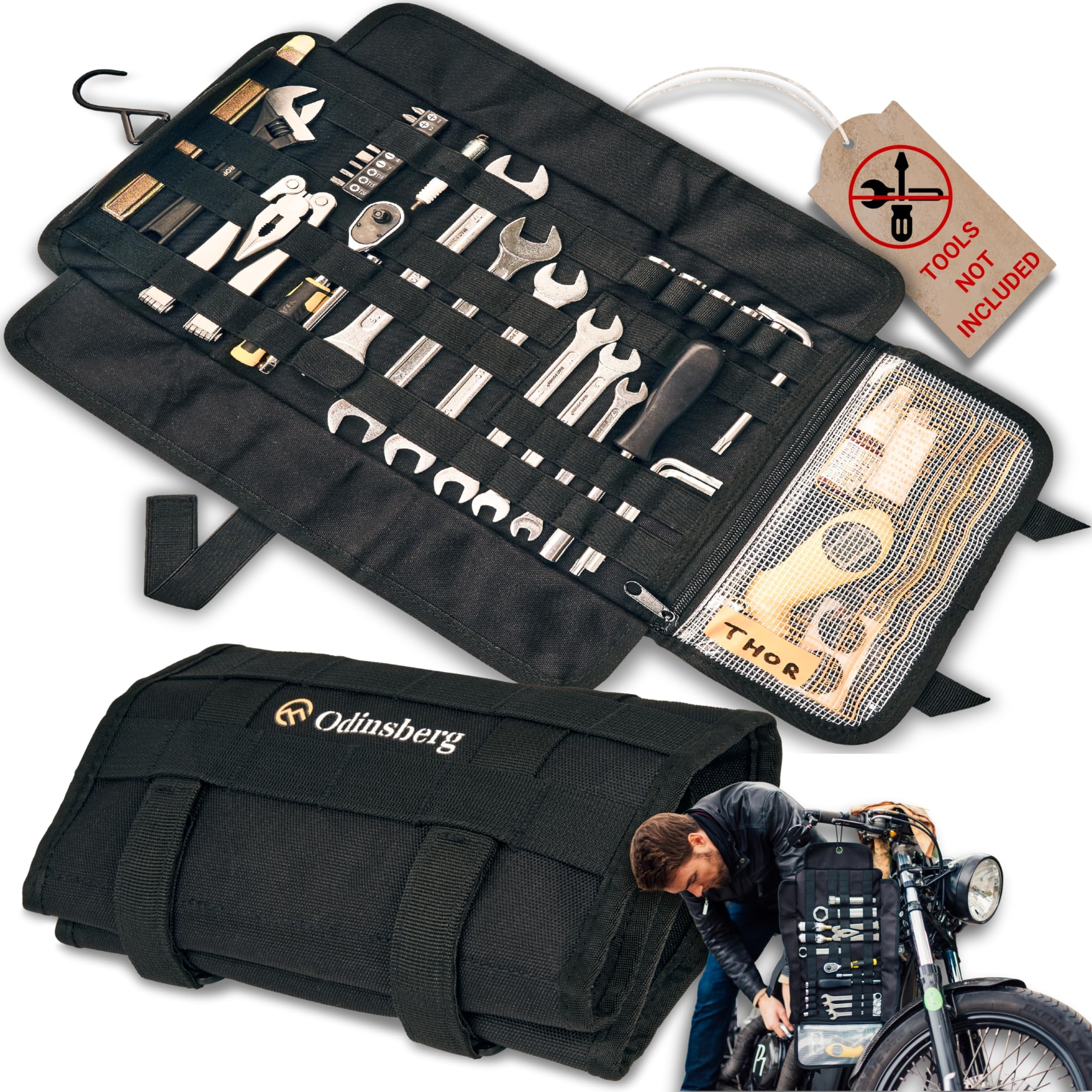 Amazon.com: Boxo USA Adventure Motorcycle Tool Kit - 40-Piece Compact ...