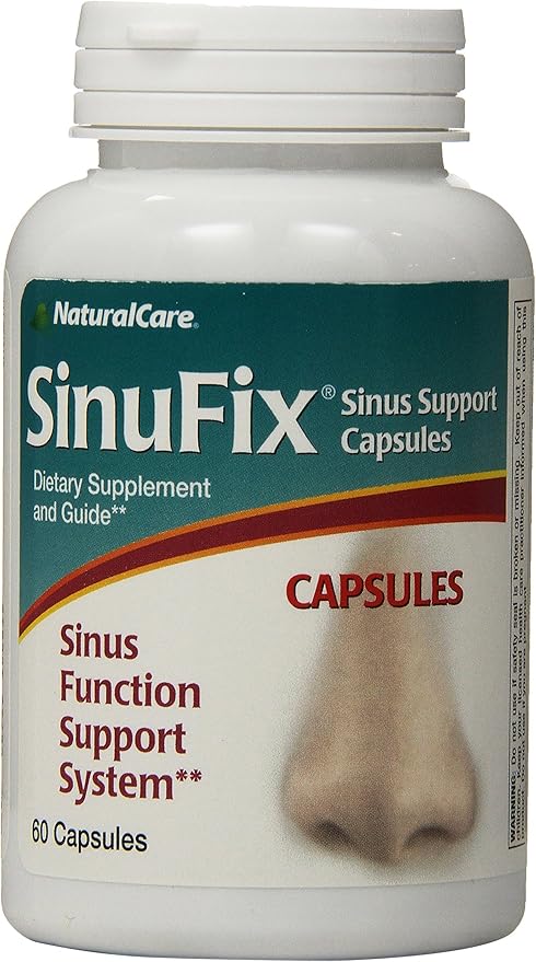 Amazon.com: NaturalCare SinuFix Capsules, Promotes Healthy Sinus ...