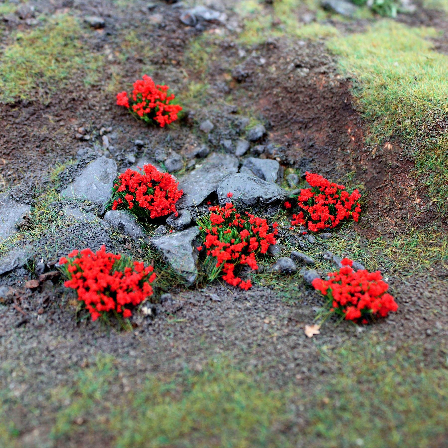 N Scale Flowers