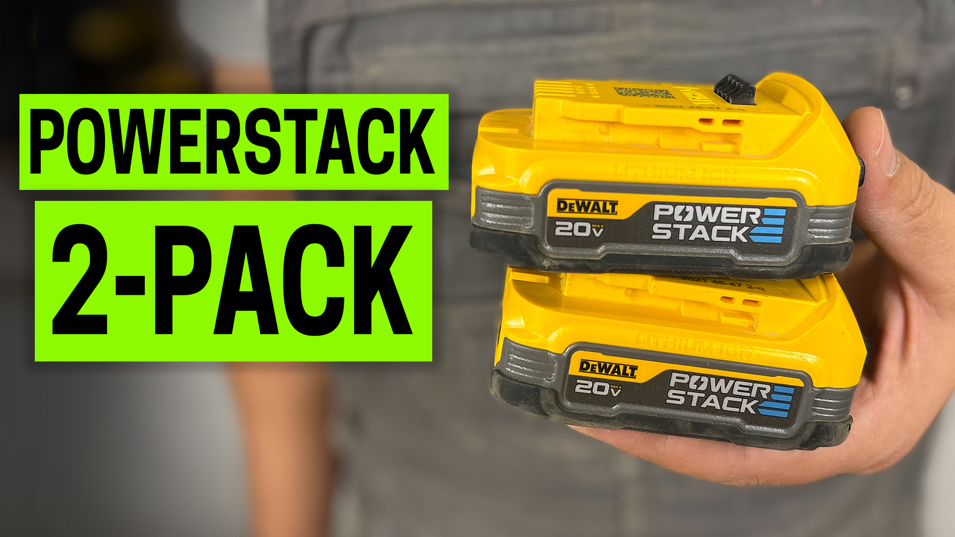 Watch 2Ah COMPARISON & REVIEW! Dewalt 20V Max POWERSTACK Compact ...