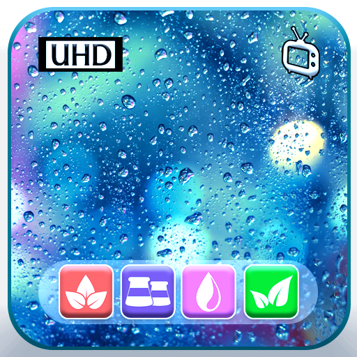 Rain Sound On Windows with Sounds Screensaver - App on Amazon Appstore