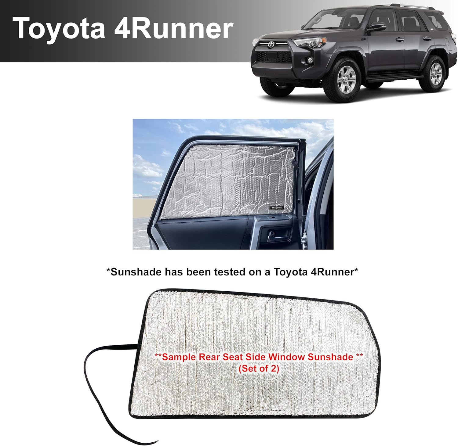 Amazon.com: YelloPro Auto Side Window Rear Seat Sunshade for 2010 2011 ...