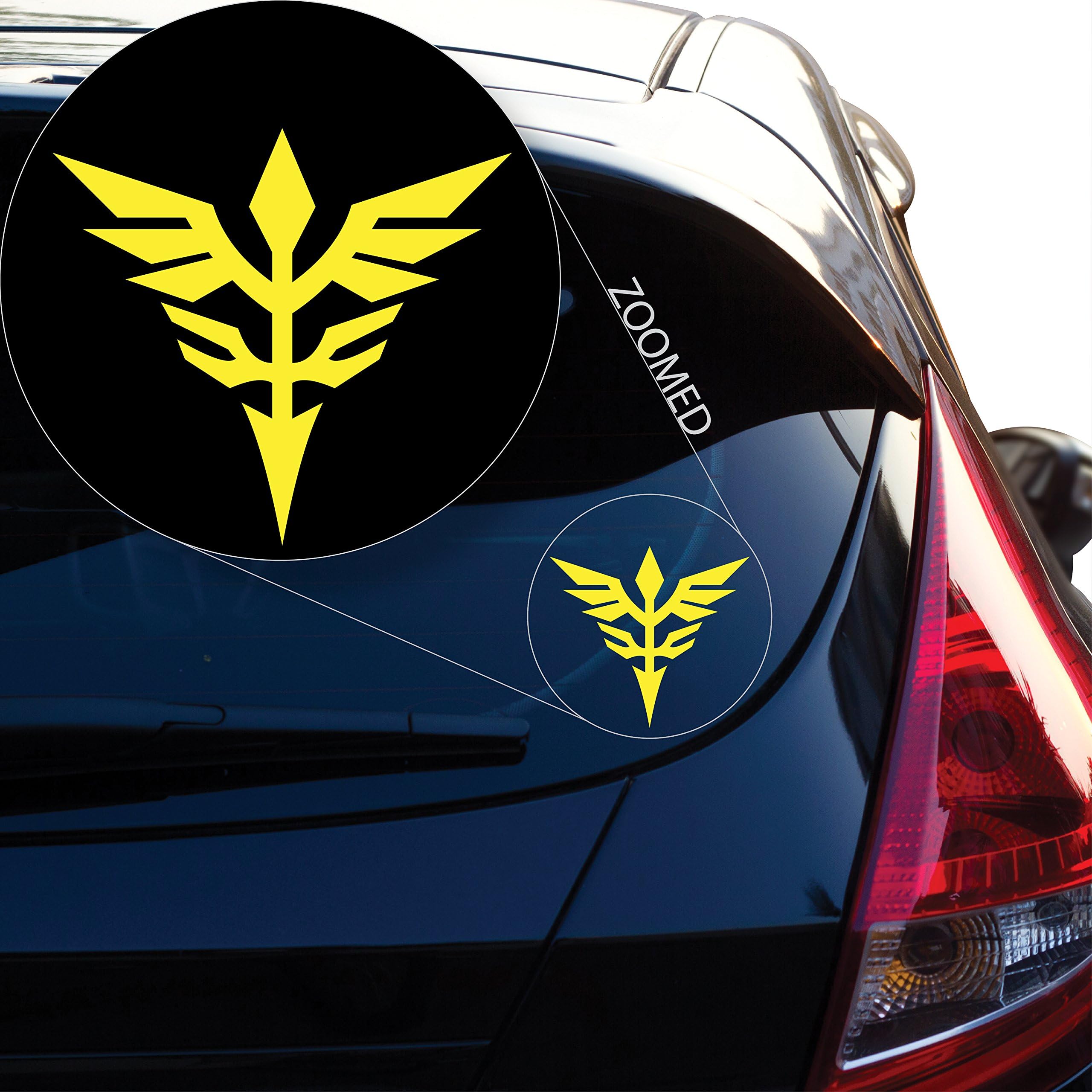 Amazon.com - Yoonek Graphics Neo Zeon Decal Sticker for Car Window ...