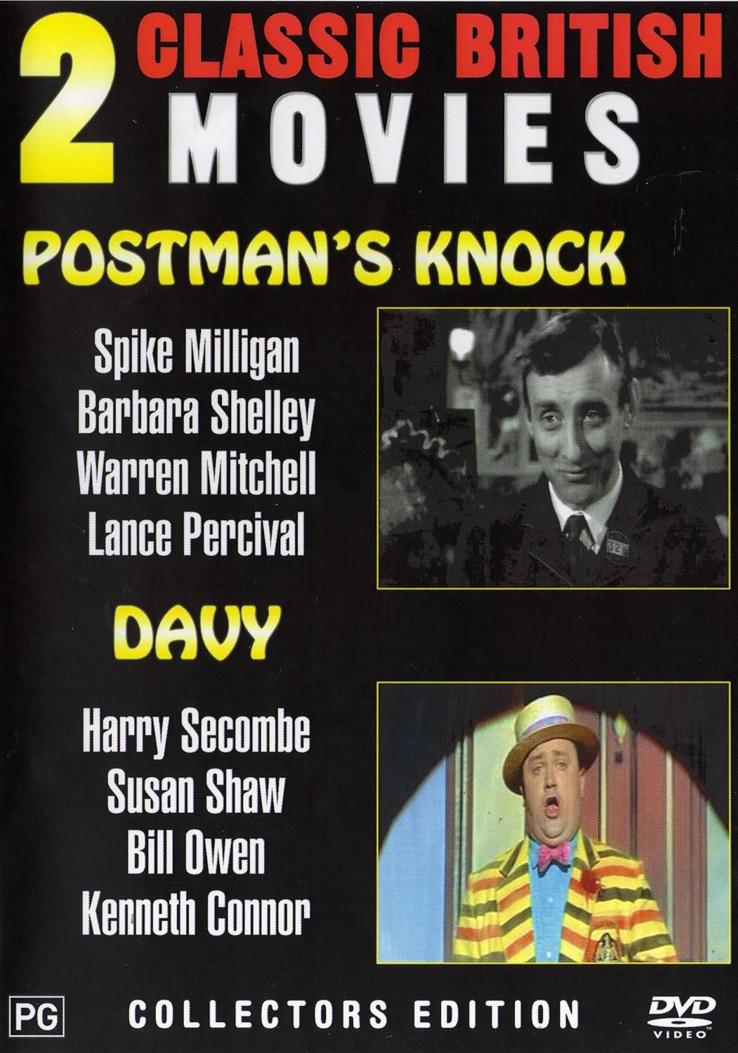 Davy (1957)/Postman's Knock (1961) Double feature: Amazon.co.uk: Harry ...