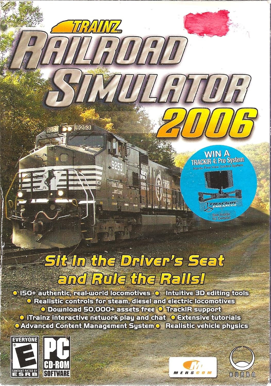 Amazon.com: Trainz Railroad Simulator 2006 PC CD-ROM : Video Games