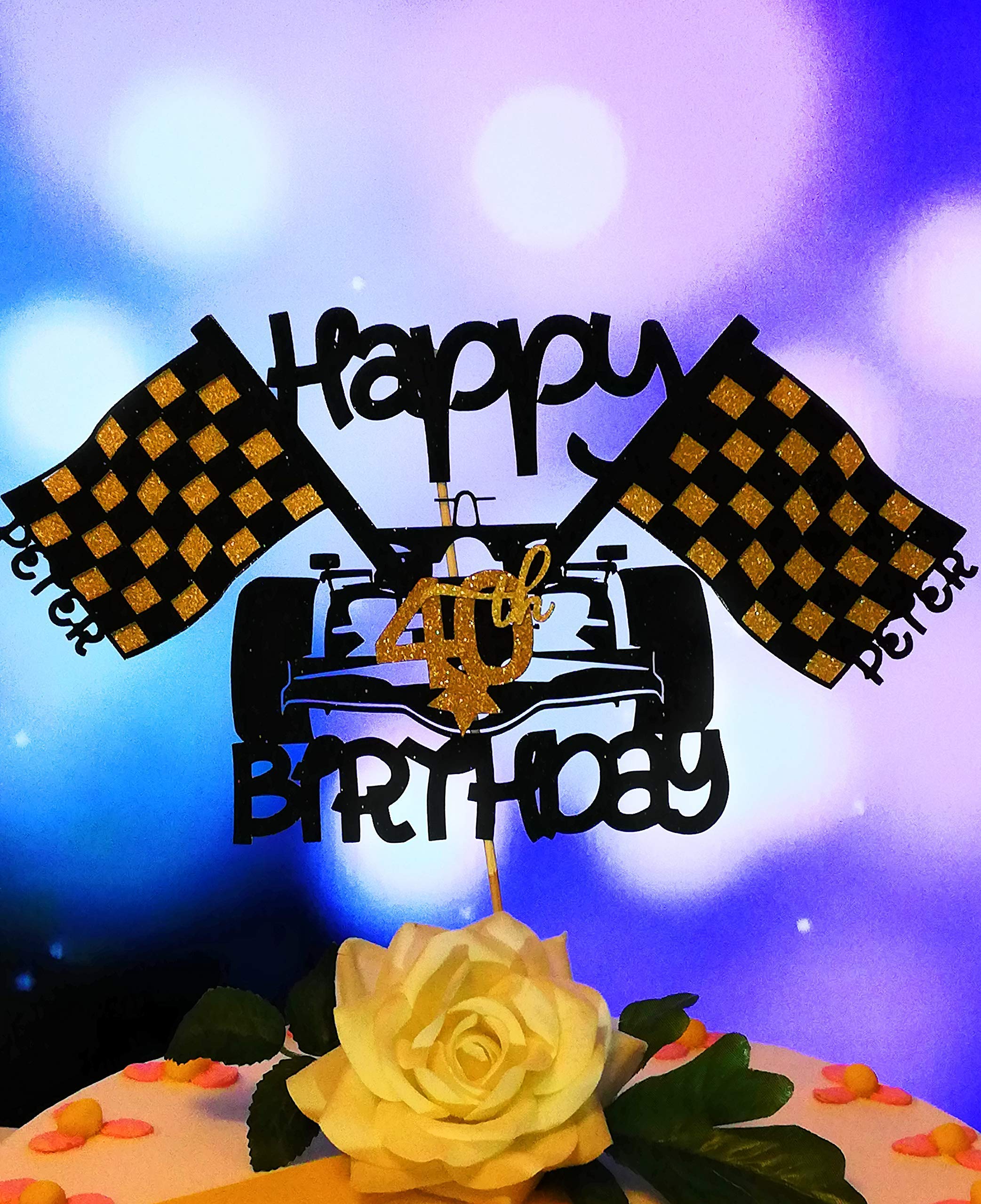 Personalised Cake Toppers Formula 1 Personalized Cake Topper Cake ...