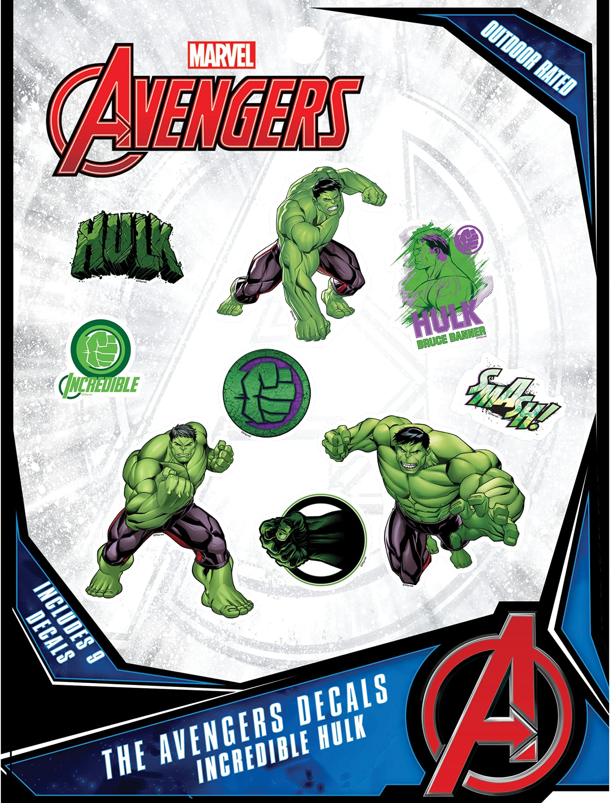 Amazon.com - Marvel Deadpool Vinyl Decals - Set of 12 Outdoor Rated ...