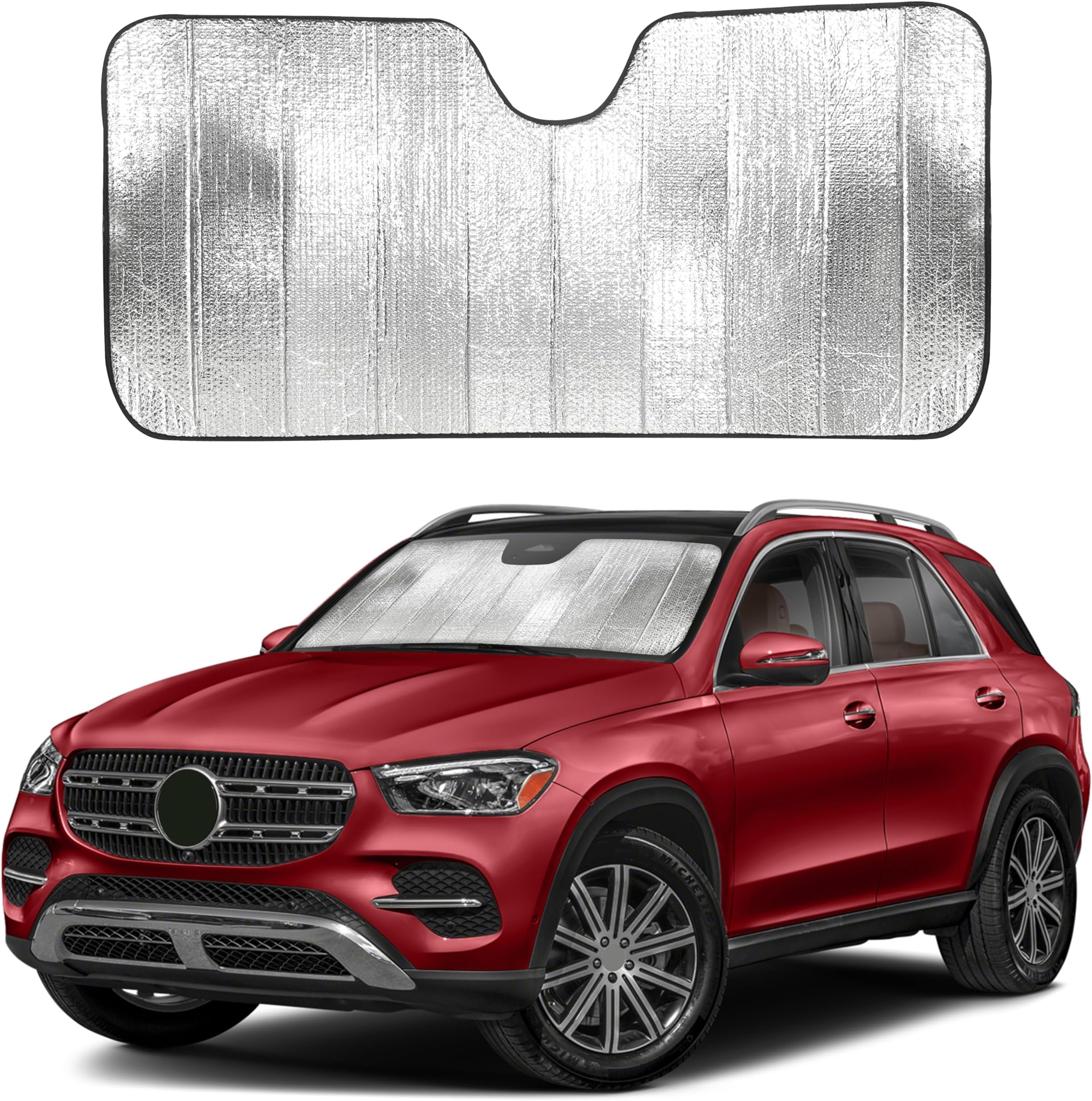 Amazon.com: Big Ant Windshield Sun Shade Car Window Sunshade as Bonus ...