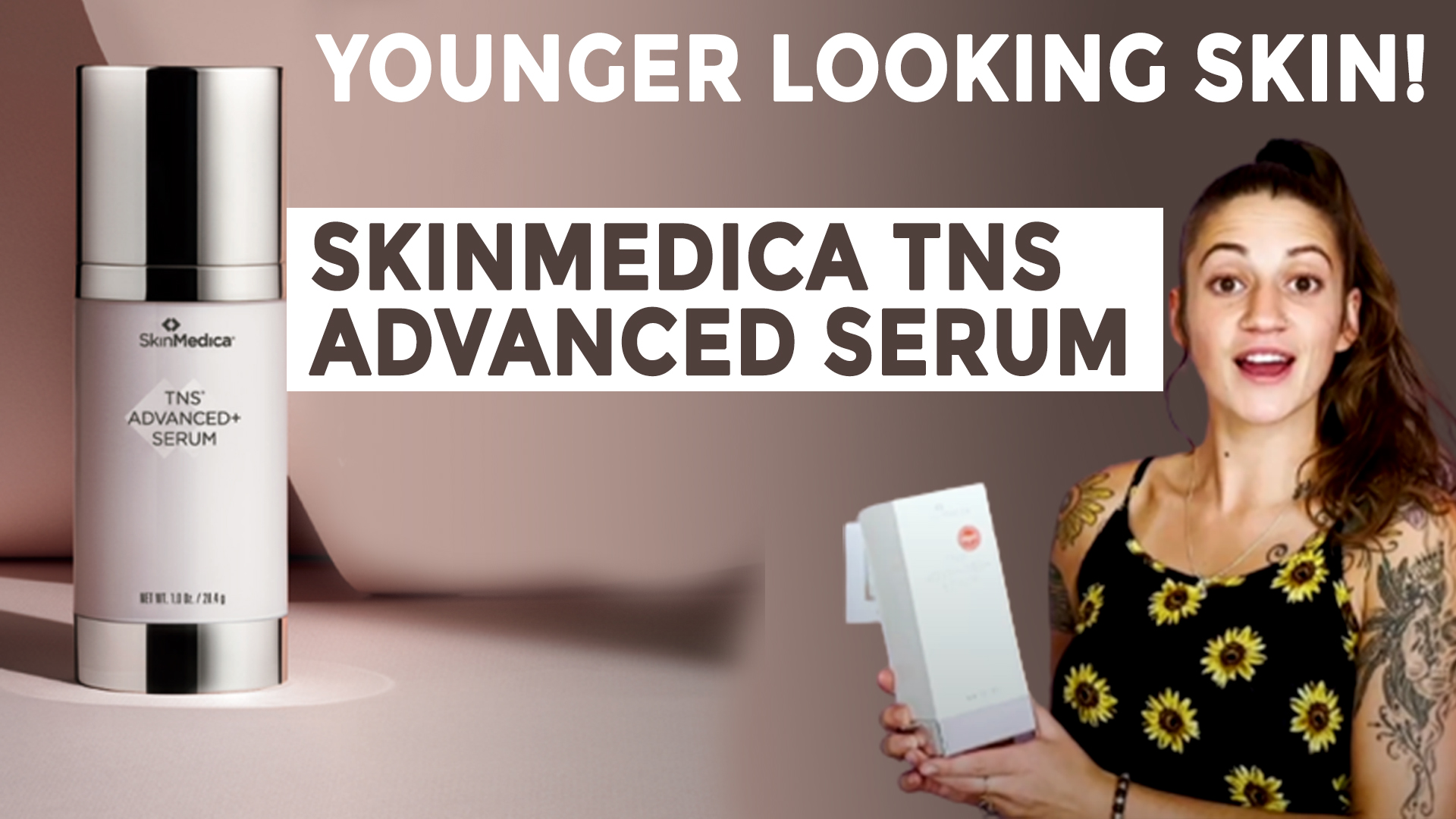 Watch Skin Medica TNS Advanced serum on Amazon Live