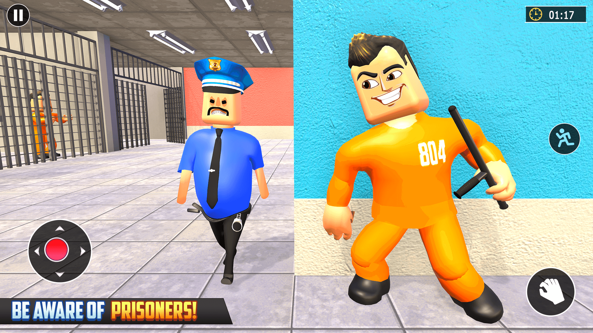 obby Prison escape run barry game with barry escape prison obbay Games Hide and seek simulator ...