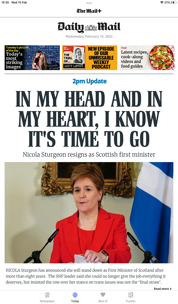 Daily Mail Newspaper:Amazon.es:Appstore for Android