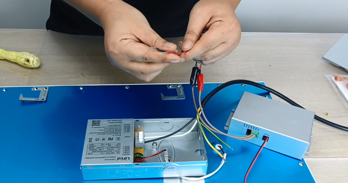Watch How to install 2x2ft led flat panel light on Amazon Live