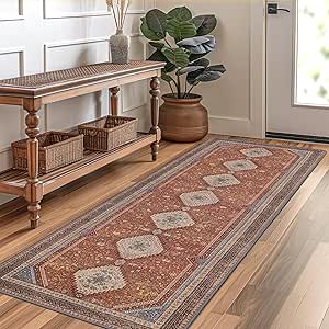 Amazon.com: GENIMO Runner Rug 2x6 Non Slip Hallway Runner Rugs, Machine ...