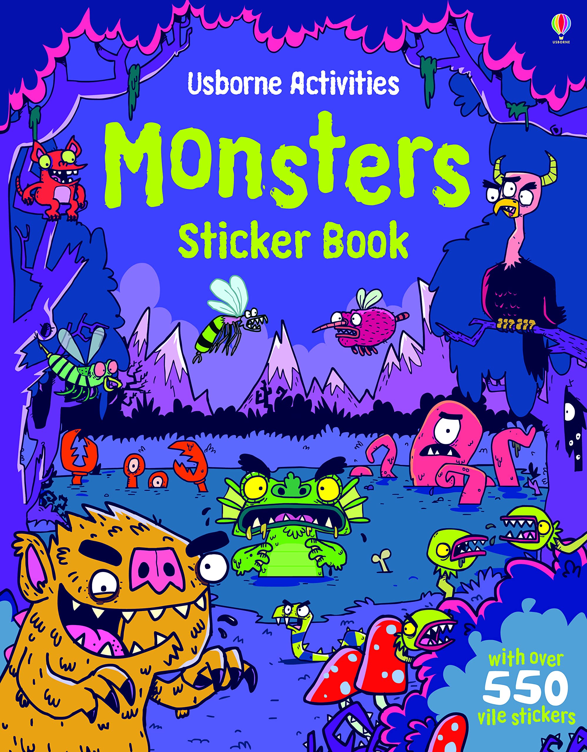 Monsters Sticker Book (Sticker Books): Amazon.co.uk: Kirsteen Rogers ...