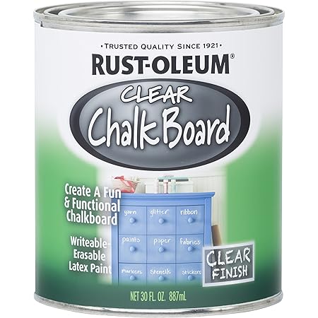 Amazon.com: Rust-Oleum 241140 Specialty Dry Erase Brush-On Paint Kit ...