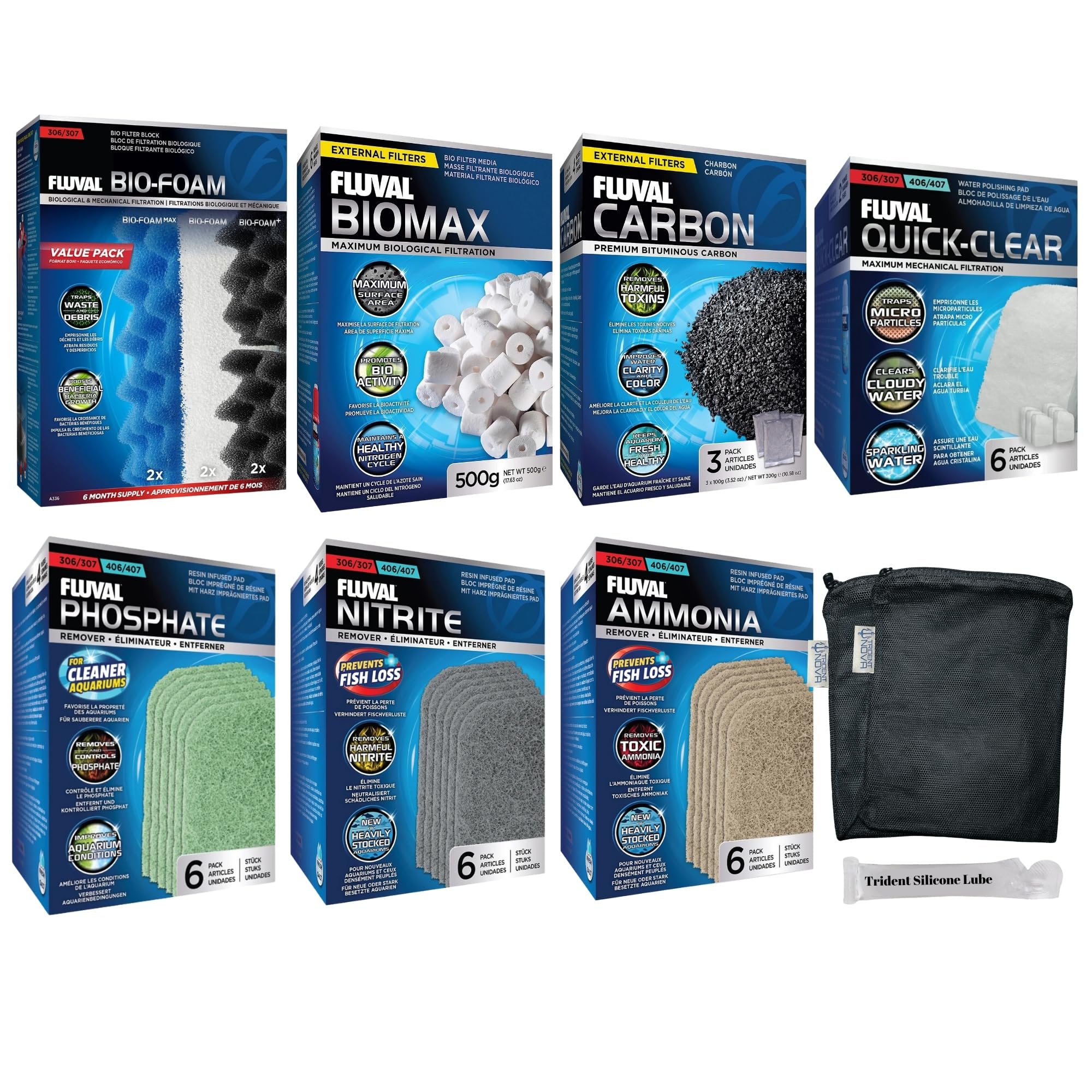 Snapklik.com : Trident Nova Fluval 306/307 Canister Filter Maintenance ...