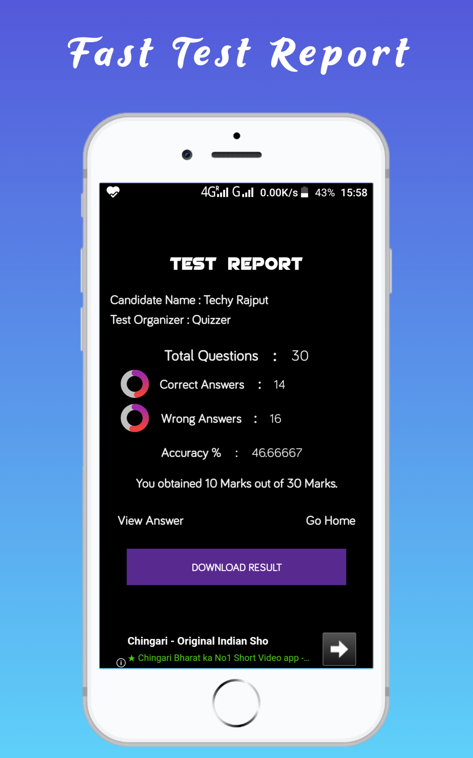 Quizzer - Create or Join Online Test - App on Amazon Appstore