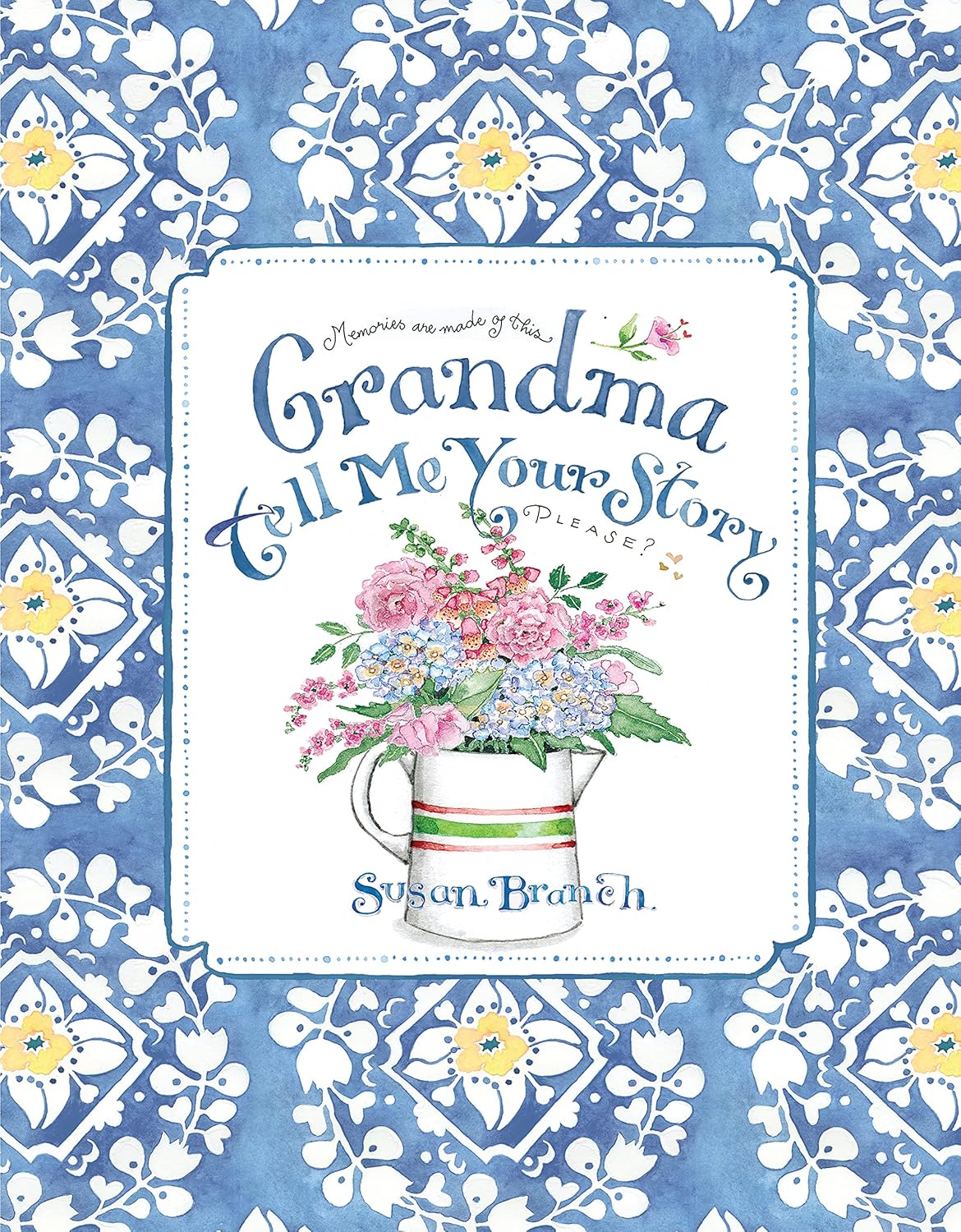 Amazon.com: Grandma Tell Me Your Story (Blue): Keepsake Journal ...