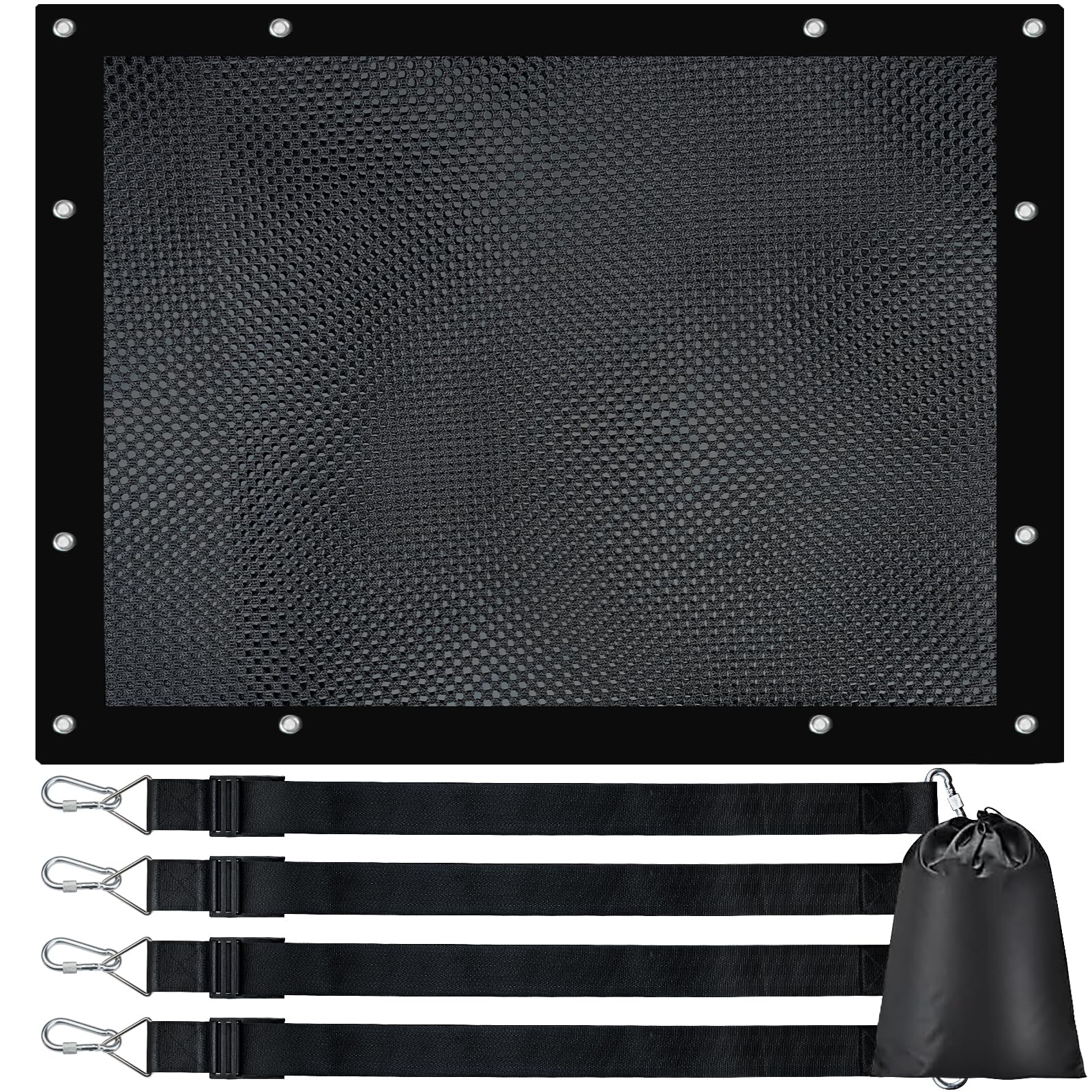 Amazon.com: Heavy Duty Cargo Net for Pickup Truck Bed, Double Layer 43 ...