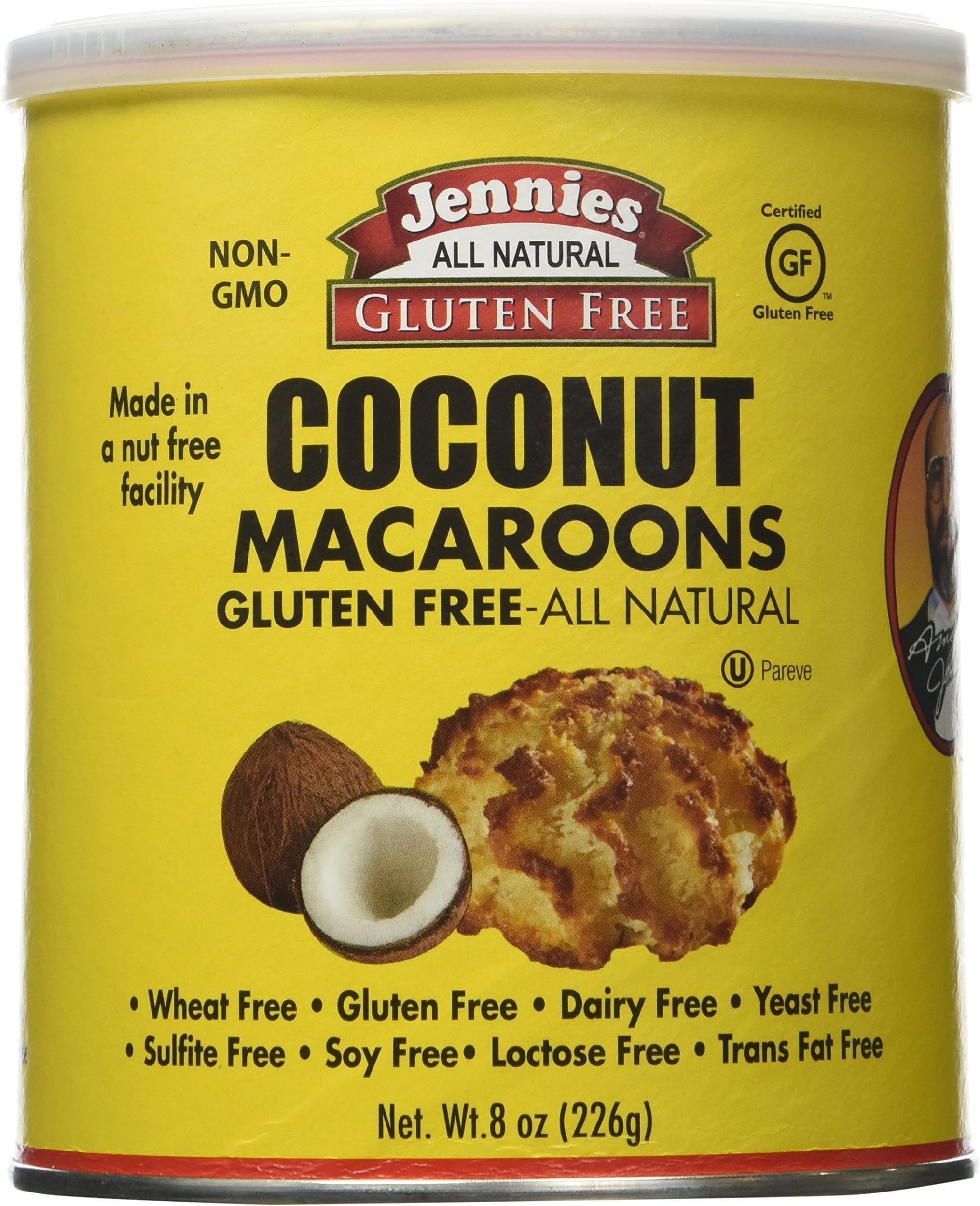 Amazon.com: Jennies Coconut Macaroons - 8 Ounce (Pack of 2) : Grocery ...