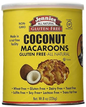 Amazon.com: Jennies - Macaroons Coconut - 8 oz. : Grocery & Gourmet Food