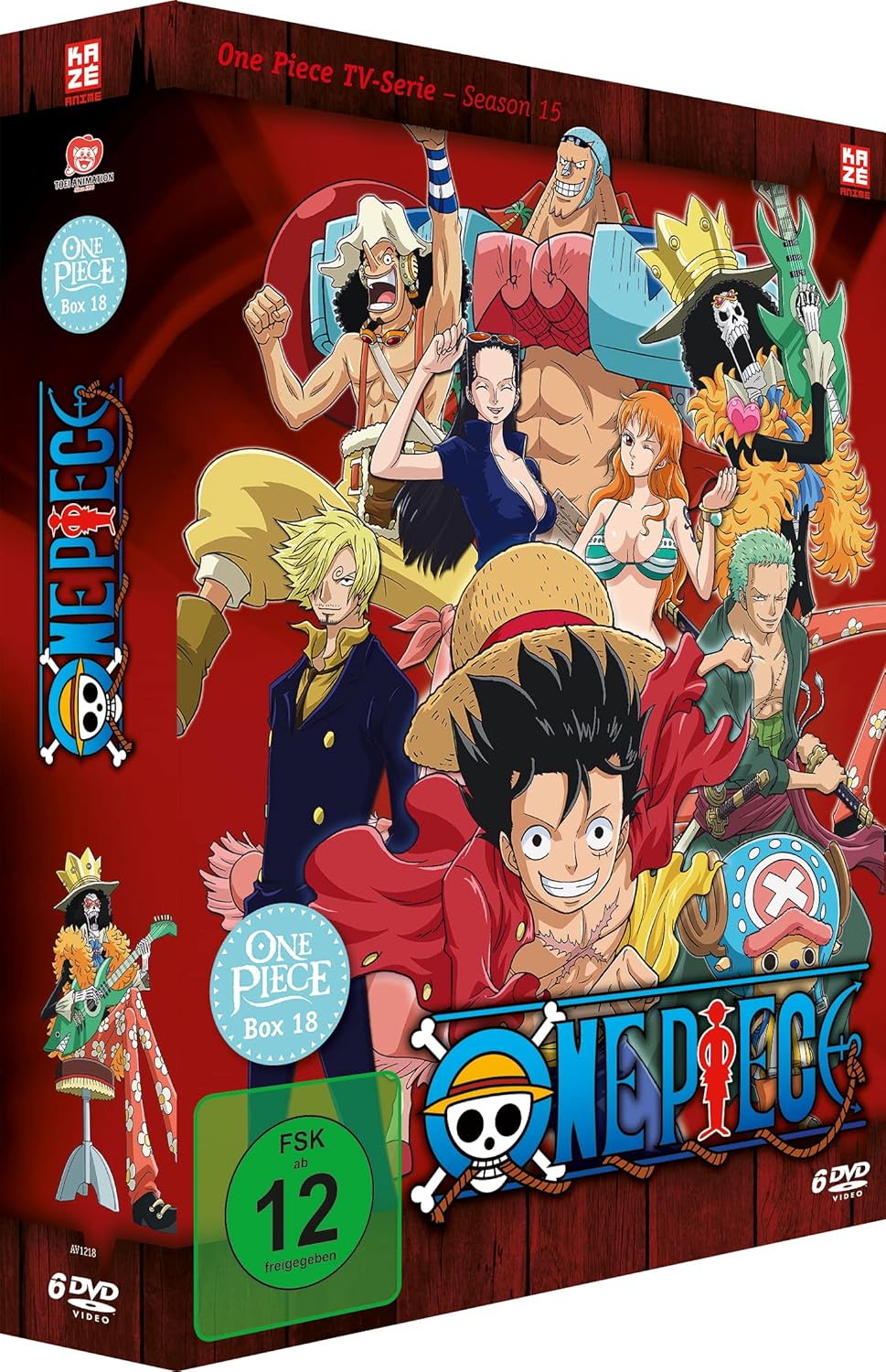 Amazon.com: One Piece - TV-Serie Box Vol. 18 (Episoden 546-573) [DVD ...