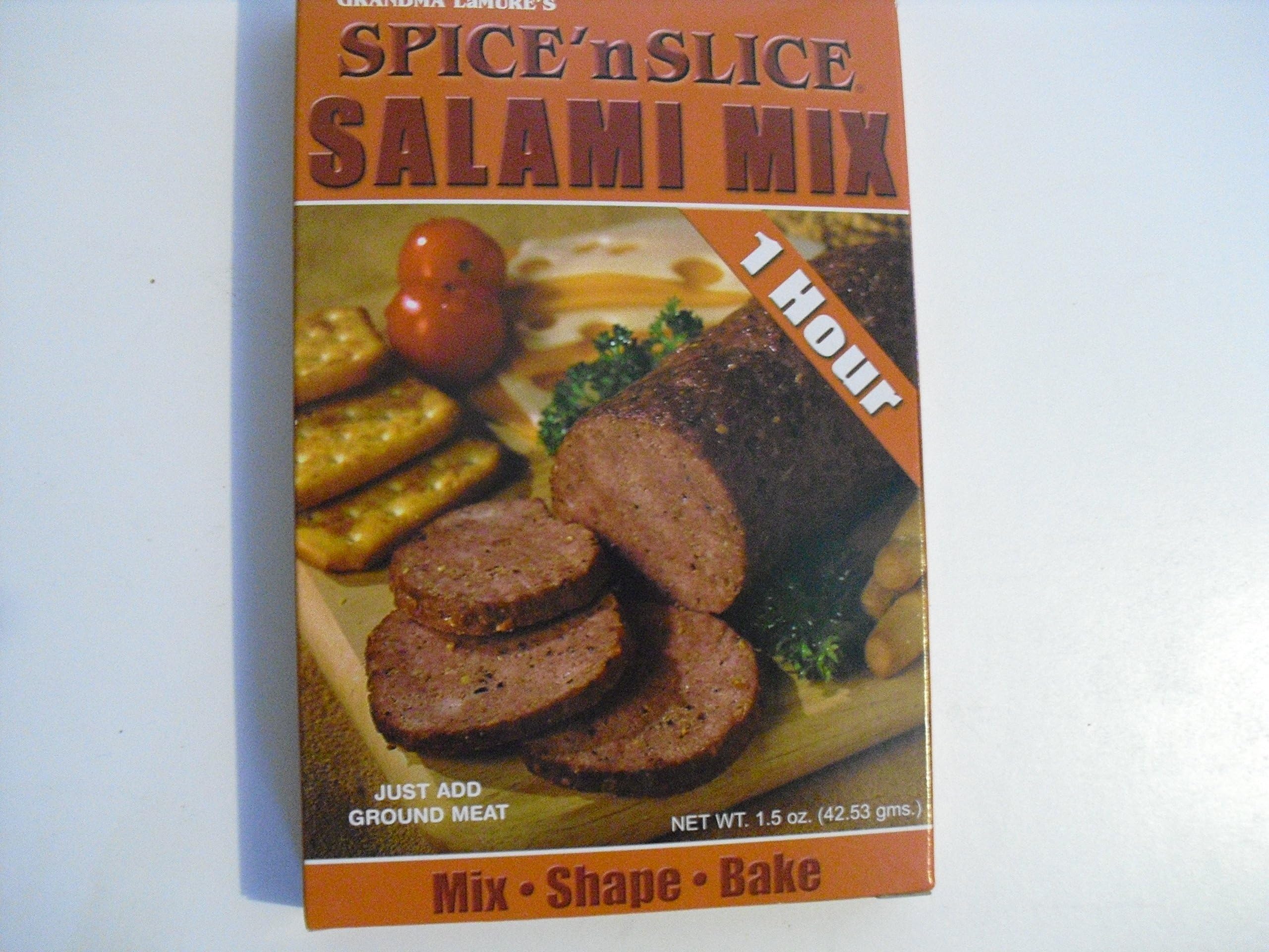 Amazon.com : Grandma LaMure's Spice' N Slice (Salami, 1 Packet ...
