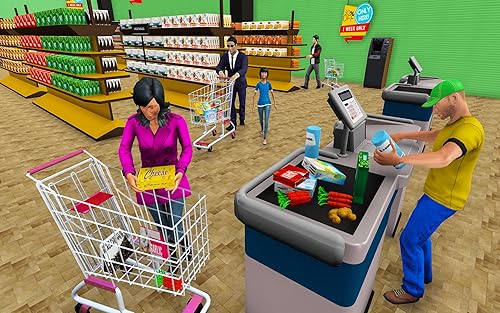 Supermarket Store Cashier Game - Convenience store manager & shopping ...