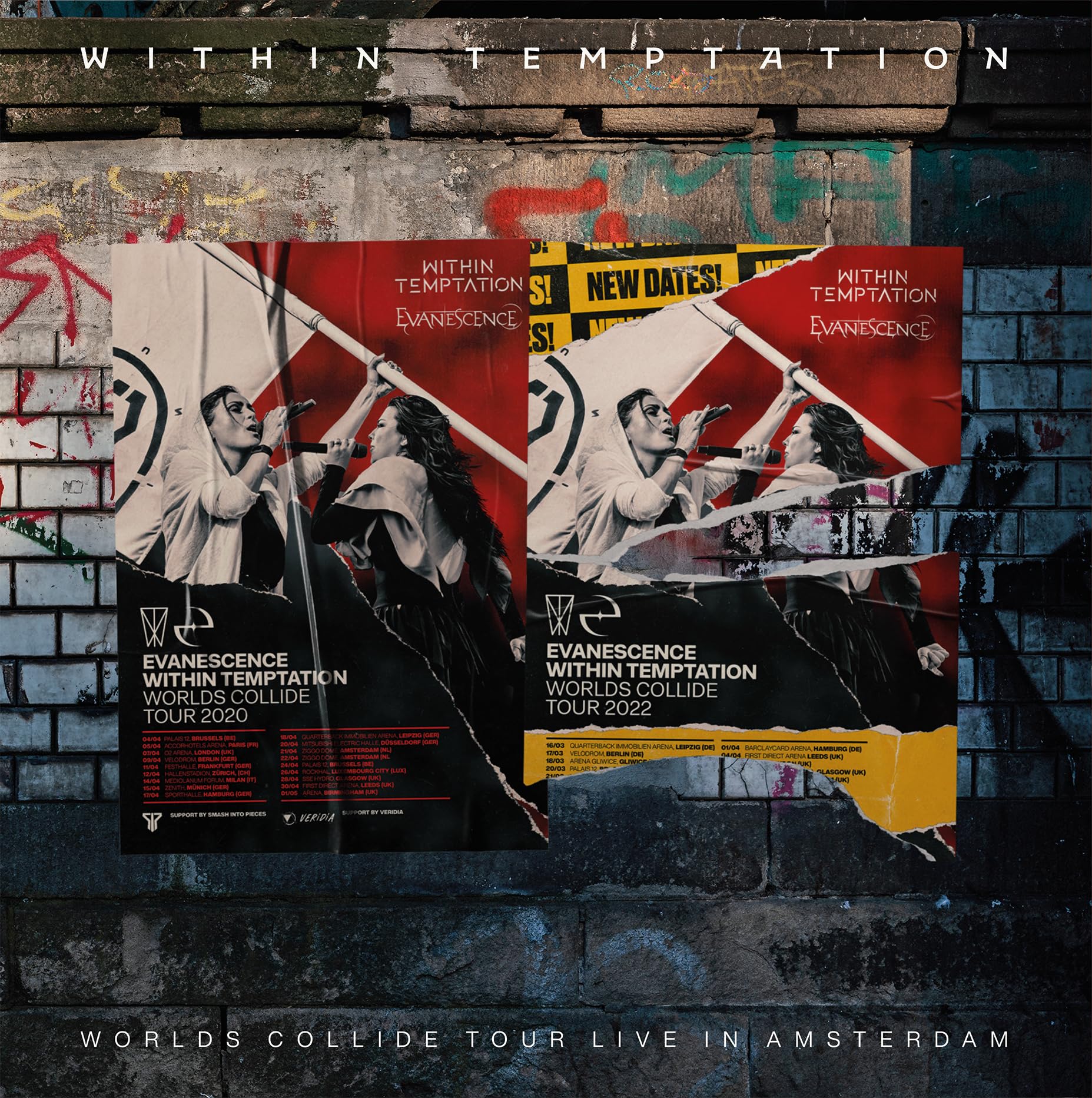 Worlds Collide Tour Live in Amsterdam (Deluxe Artbook Edition (CD + DVD ...