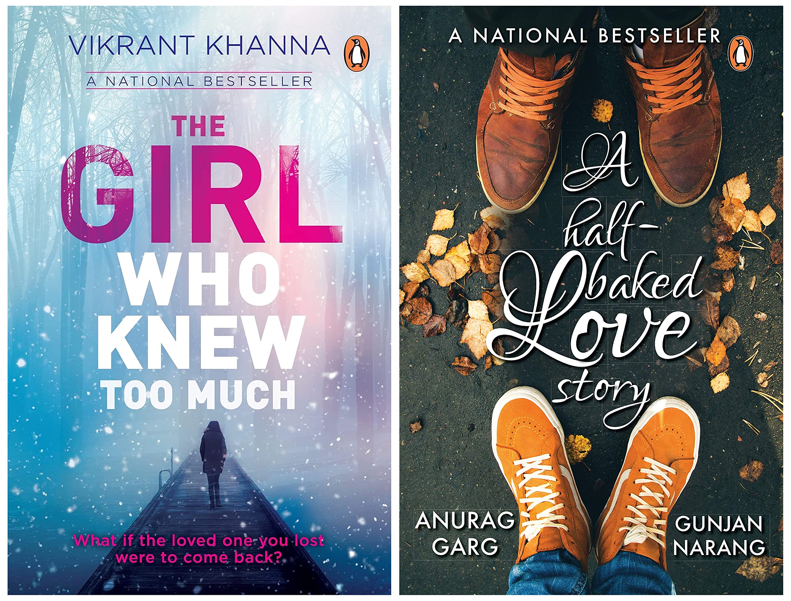A Half-Baked Love Story & THE GIRL WHO KNEW TOO MUCH, Vikrant Khanna : Amazon.in: Books