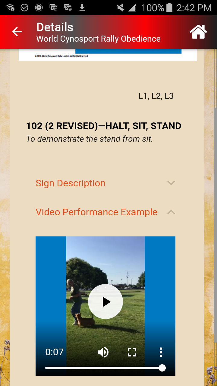 WCRL Rally Dog Obedience - App on Amazon Appstore