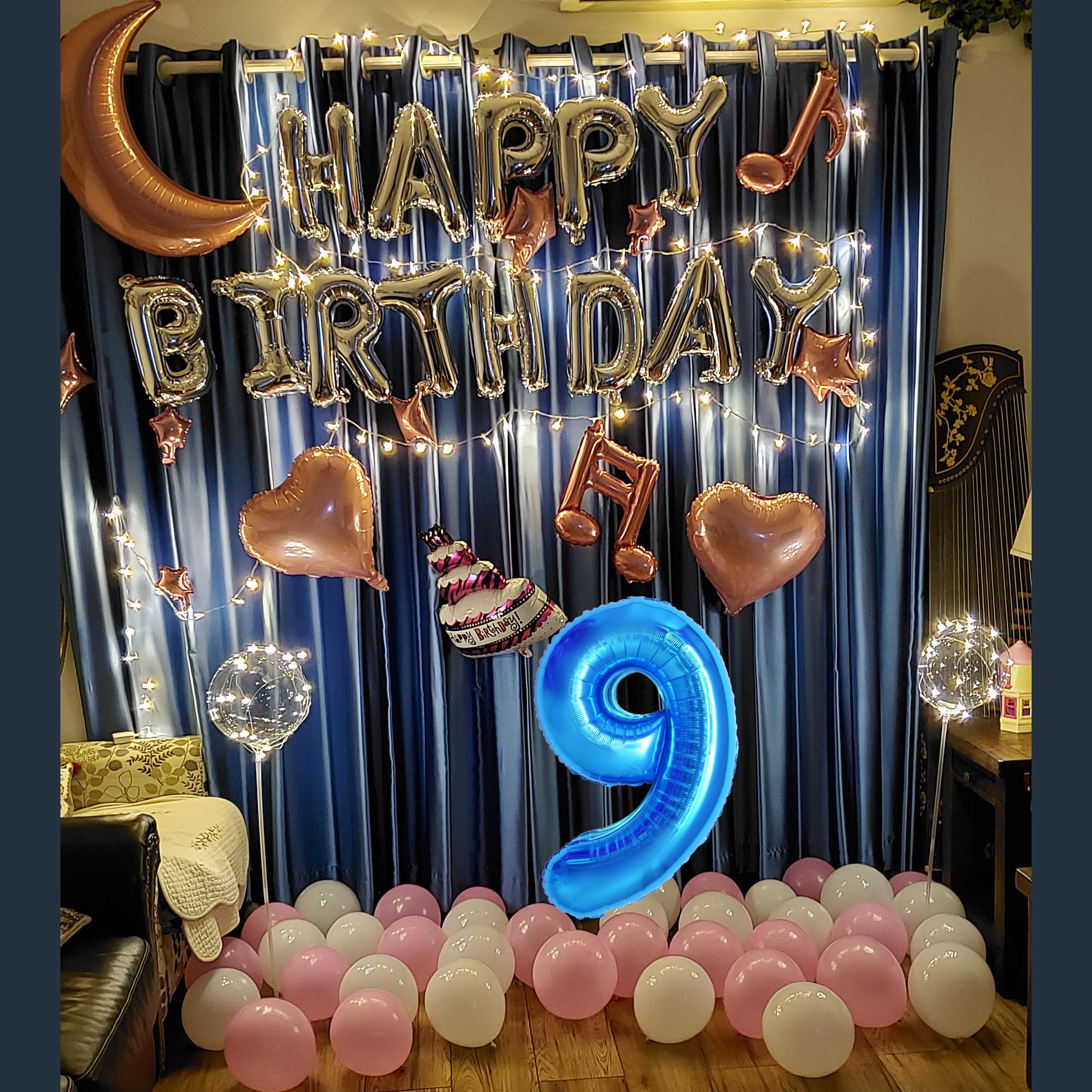 101 Birthday Balloons PartyWoo Caramel Brown Balloons, 101 Pcs 12 Inch