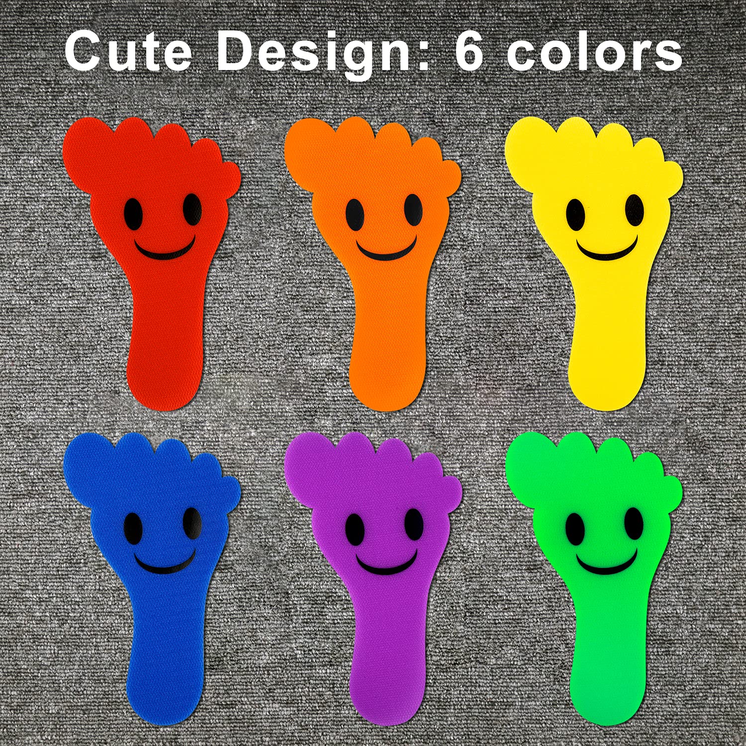 Snapklik.com : IKAYAS 48 Pcs Carpet Circles Carpet Spot Markers Carpet ...