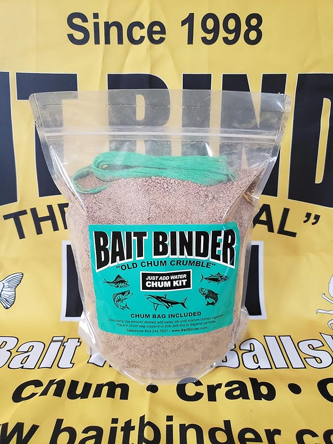 Amazon.com : Bait Binder® Fish Chum Kit - 'Old Chum Crumble' - 4 LB ...