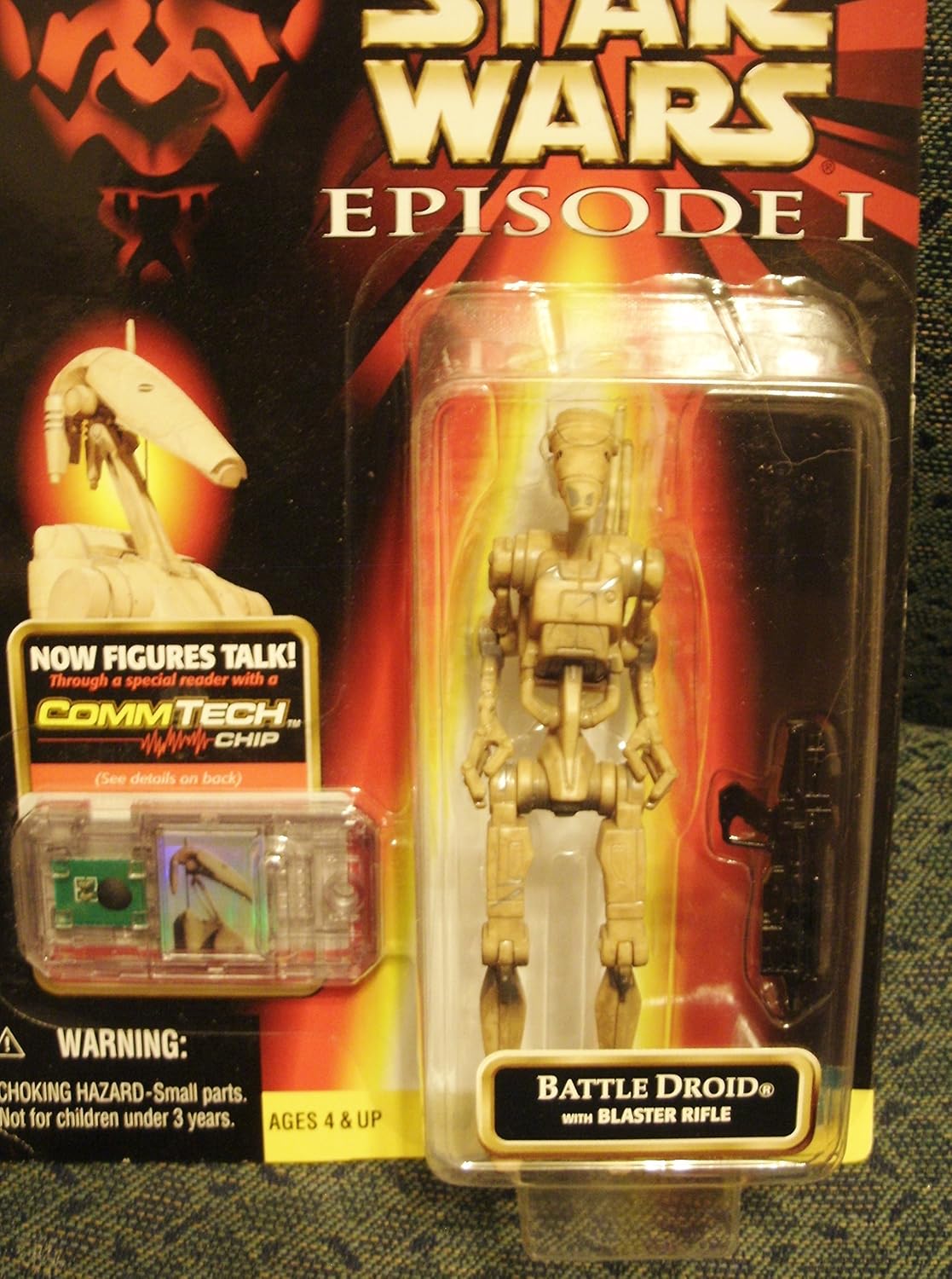 Star Wars Episode I Battle Droid With Blaster Rifle : Amazon.ca: Toys ...