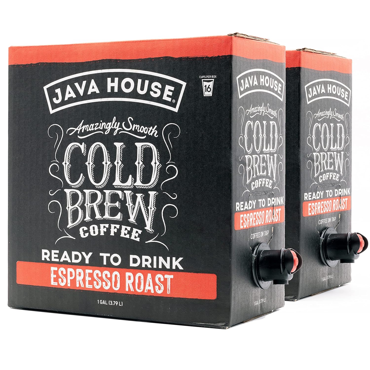 Amazon.com: Java House Cold Brew Coffee on Tap (Pack of 2) – Premium ...