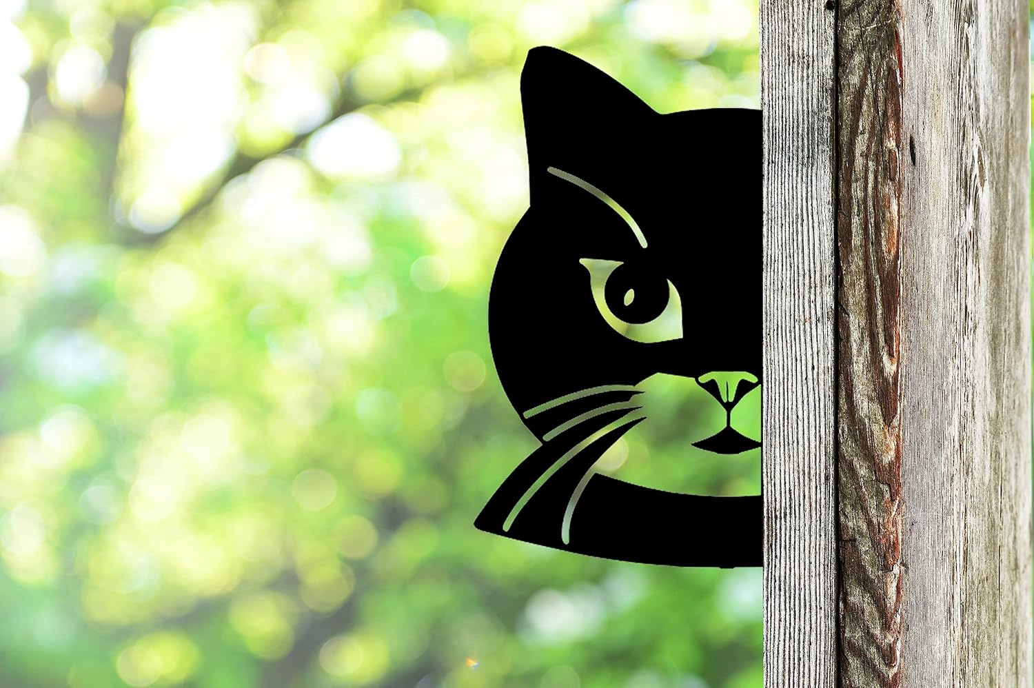 Amazon.com: Dabalo Garden Ornaments Outdoor Yard Art cat Statue Lawn ...