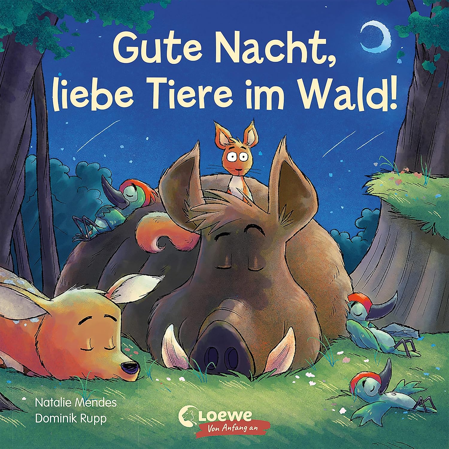 Gute Nacht, liebe Tiere im Wald!: Pappbilderbuch zum Entspannen ...