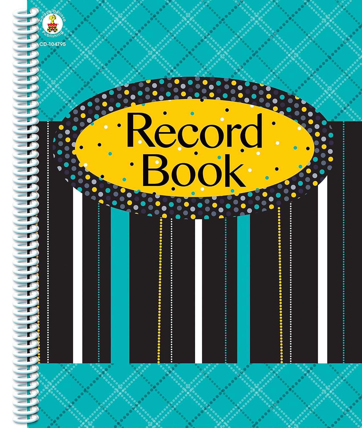 Black, White & Bold Record Book: Carson-Dellosa Publishing ...