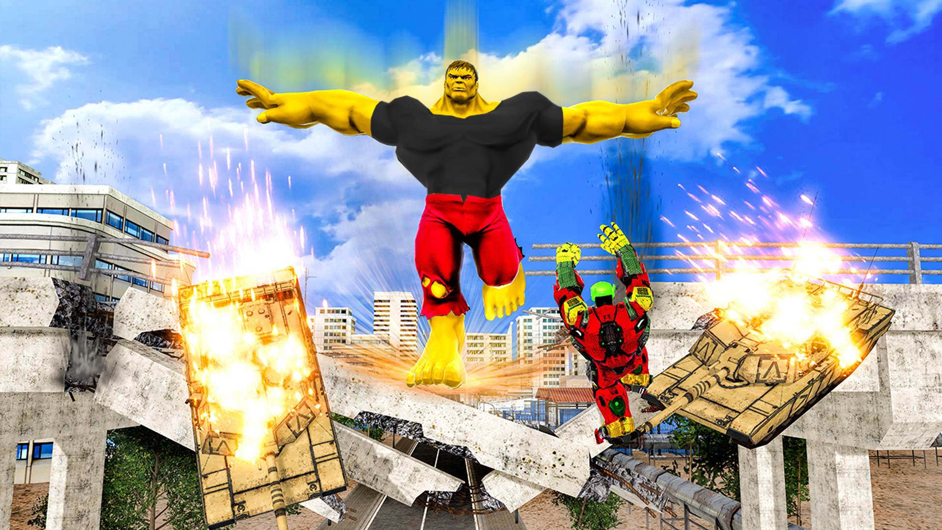 Hammer Superhero Wars Incredible Bulk Monster Hero - App on Amazon Appstore