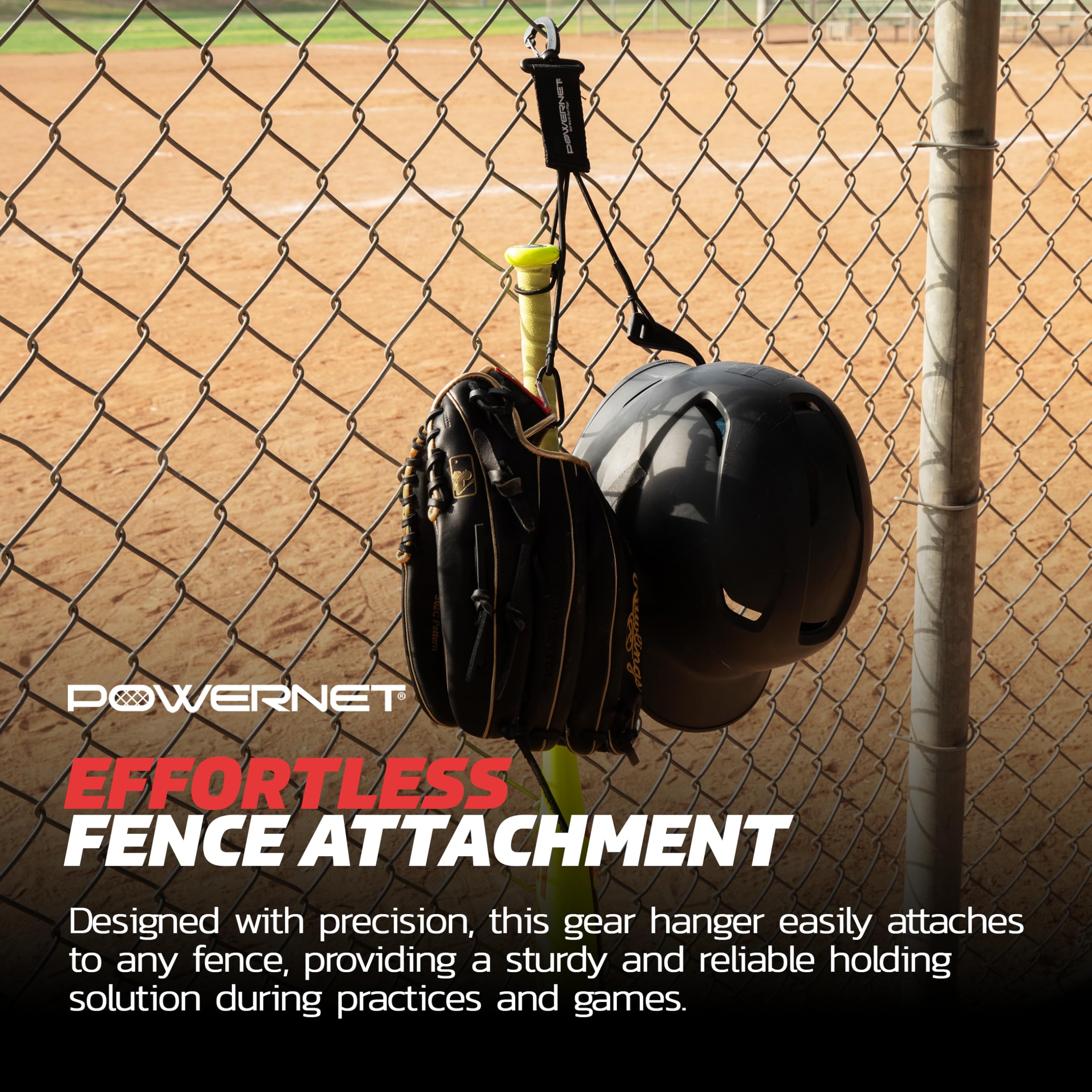 Snapklik.com : Baseball & Softball Gear Hanger, Portable Multi-Clip ...