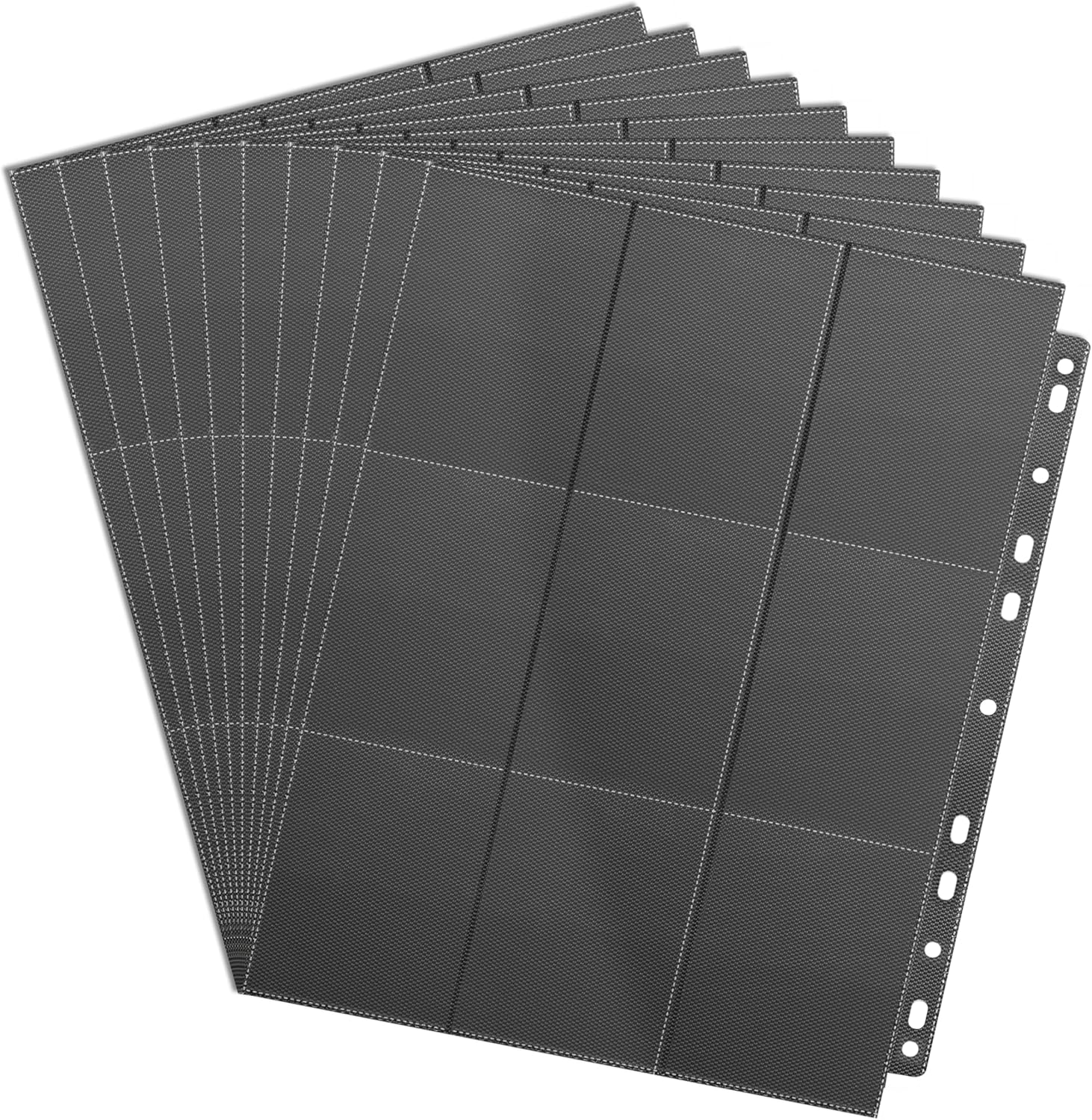 Stysdsf 360 Pockets Trading Card Sleeves, Premium Double Side Card ...