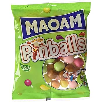 Haribo Maoam Pinball Sweets 12 Pre Packed Bags: Amazon.co.uk: Grocery