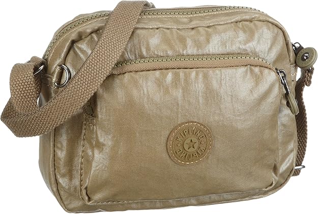 Kipling HUBEI K10962, Damen Schultertaschen, Grün (Lacquer Khaki 490 ...