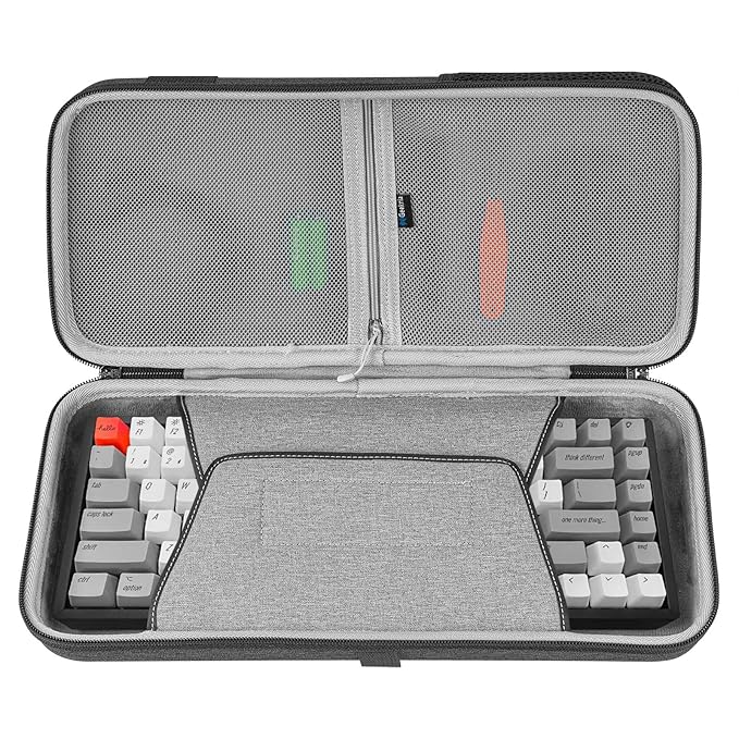 Geekria Keyboard Bag Geekria Tenkeyless TKL Keyboard Case, Hard Shell ...