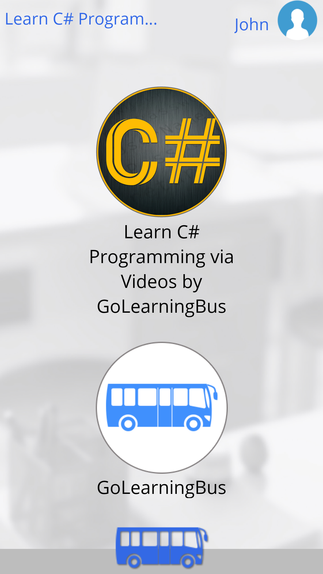 Learn C# Programming via Videos by GoLearningBus:Amazon.co.uk:Appstore for Android