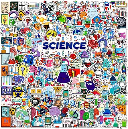 Amazon.com: 400pcs Science Stickers for Classroom Decor, Teacher ...